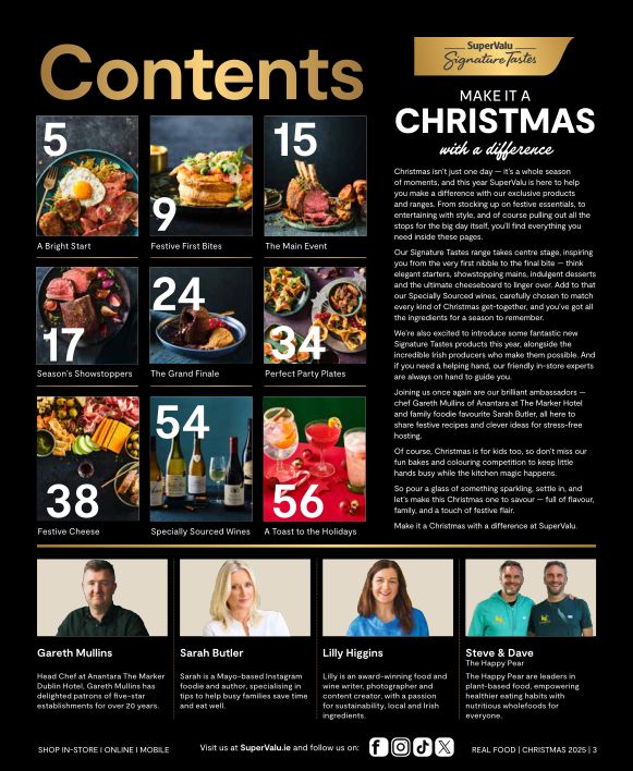 Christmas Real Food Magazine 2025 - SuperValu