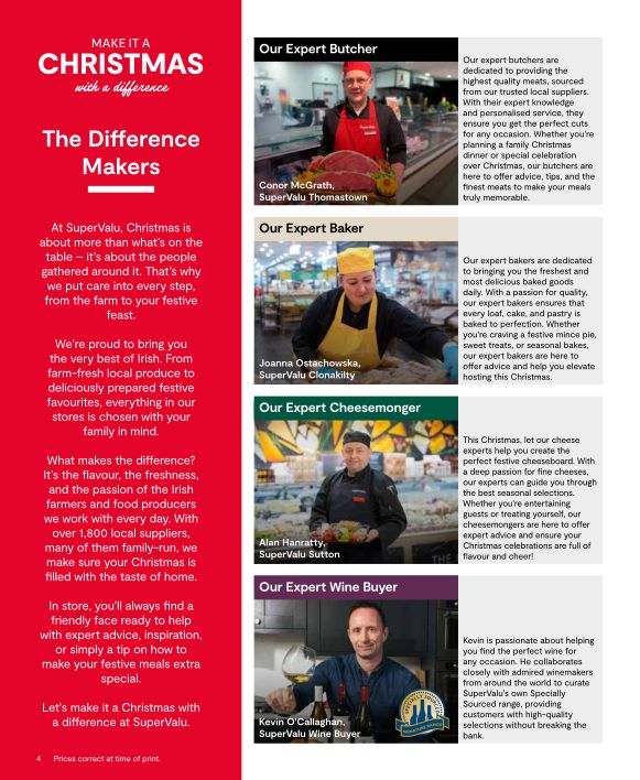 Christmas Real Food Magazine 2025 - SuperValu